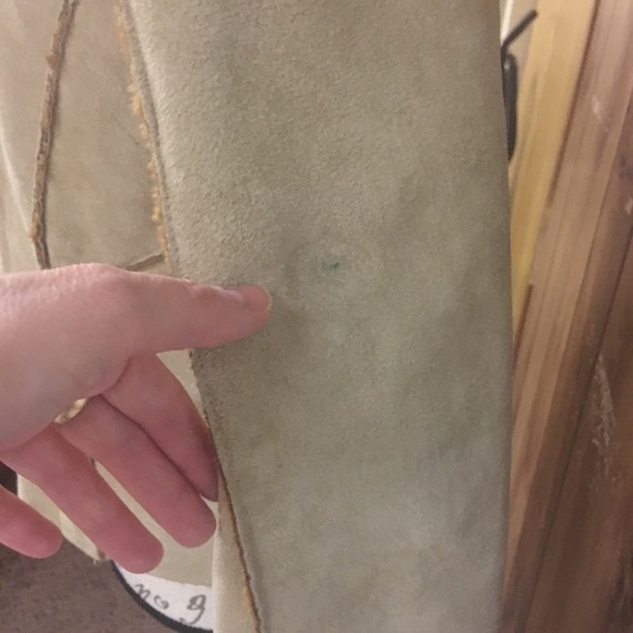 Frequency | Jackets & Coats | Suade Leather Jacket | Poshmark